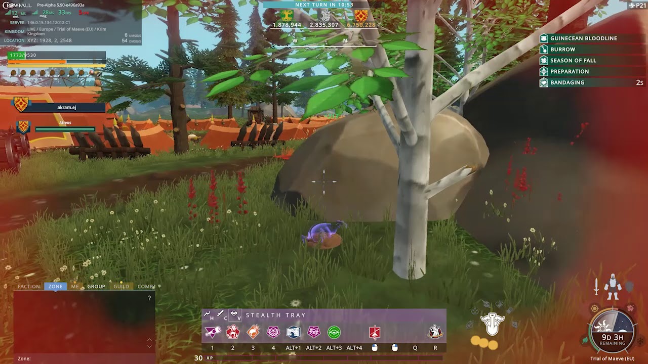 Two minutes after receiving some Epic weapons. KDS GIA making crowfall ...