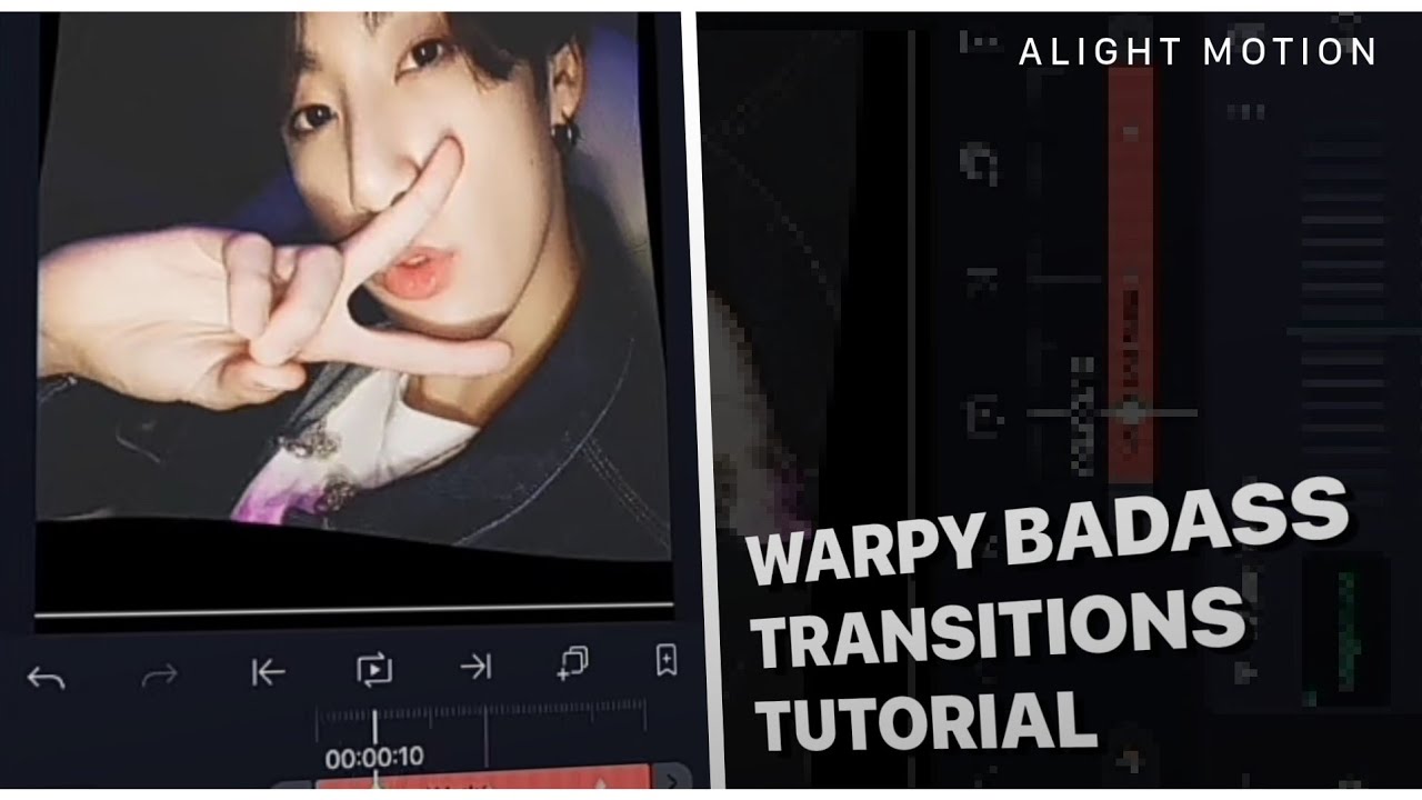 WARPY BADASS TRANSITIONS | ALIGHT MOTION TUTORIALS - YouTube