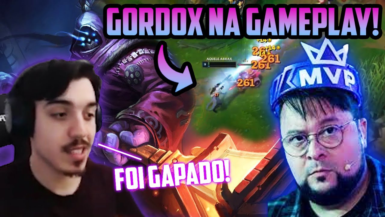 GORDOX COM A GAMEPLAY AVANÇADA e NICKLINK MOSTRANDO QUE É O MELHOR JAX ...