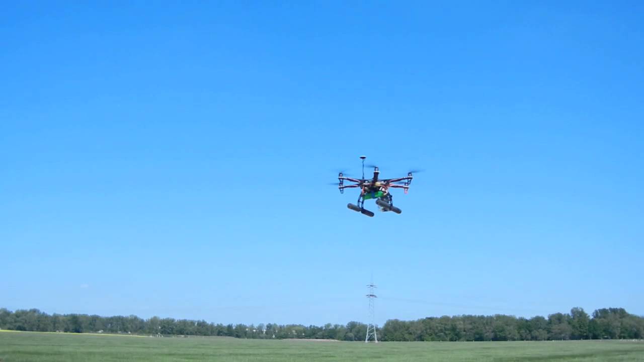 DJI F550 Hexacopter - Landung - YouTube