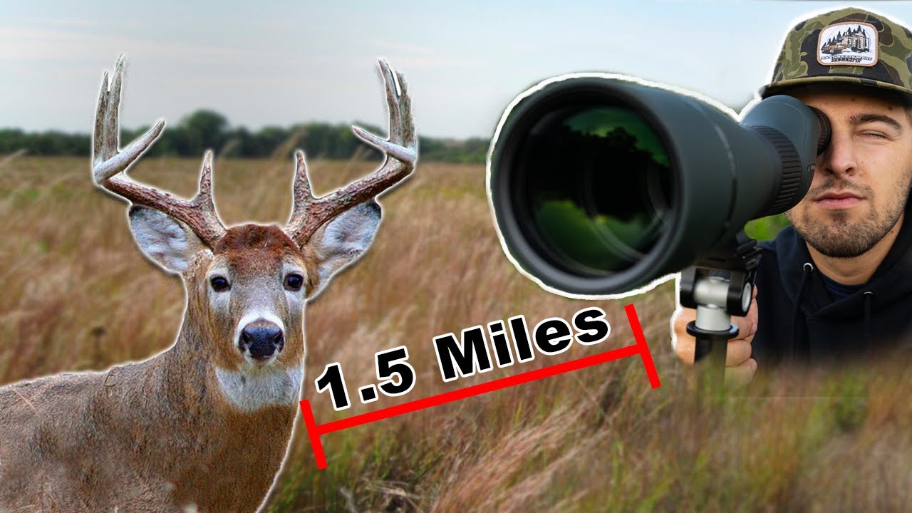 CHASING BUCKS from a Mile Away!! (Kansas Spot and Stalk) - YouTube
