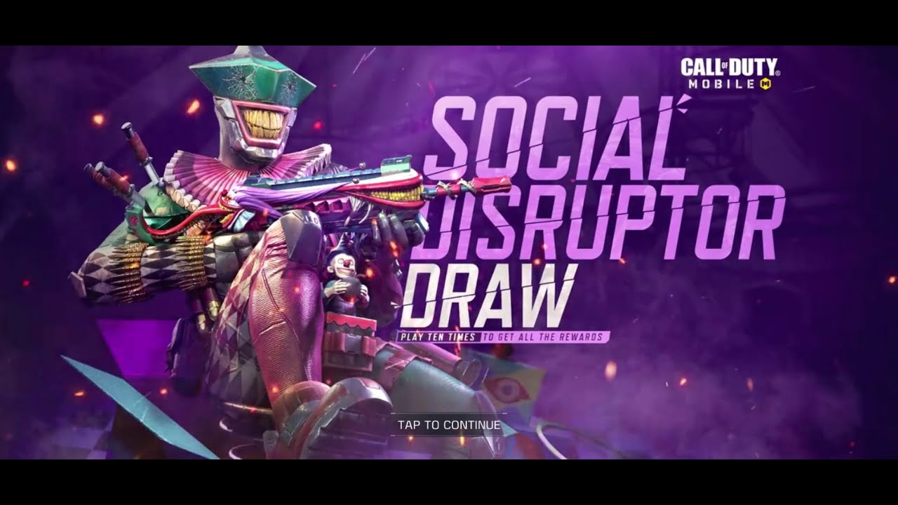 CODM: SOCIAL DISRUPTOR DRAW | FULL DRAW + FULL COST - YouTube