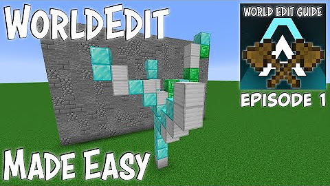 Minecraft WorldEdit Guide - How to use World Edit - YouTube