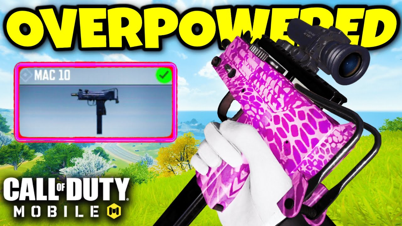 BEST OVERPOWERED MAC 10 BUILD in COD MOBILE for SEASON 3 - YouTube
