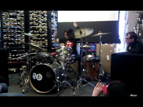 Brent Fitz Drum Clinic Calgary - YouTube