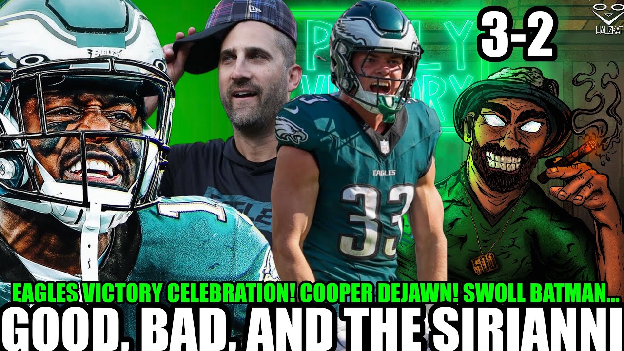 🔥Eagles VICTORY Celebration: Cooper DEJAWN SHINES 💥 Brown And Smith ...