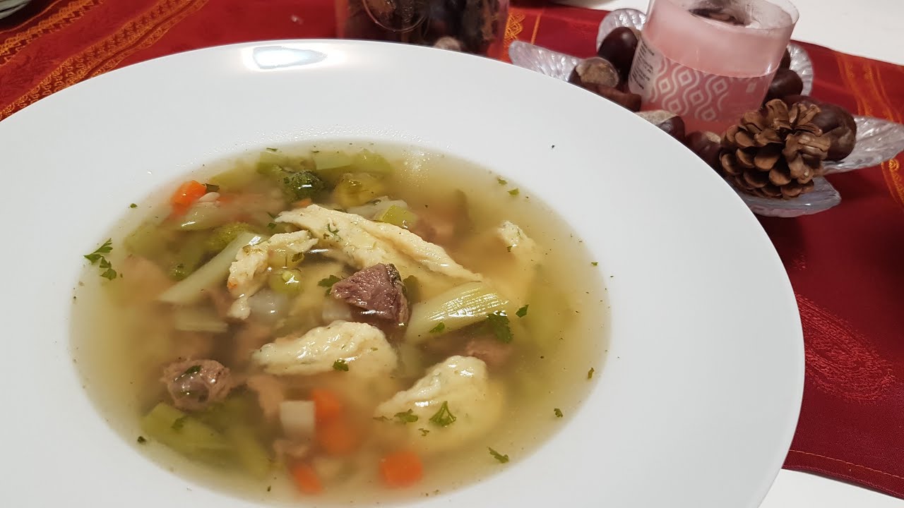 Supa de Vita și Porc cu Galuste de Faina de la Angi 🍁 - YouTube