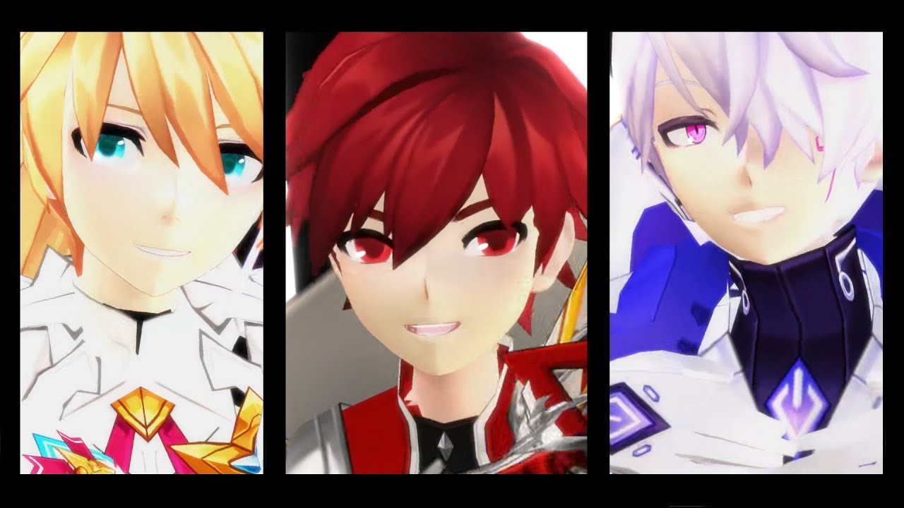 [Elsword MMD]妄想疾患 ガール[trinity ACE] - YouTube