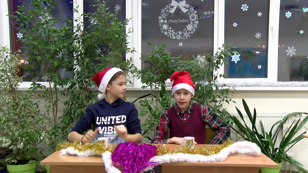 Новогоднее чаепитие Максим и Лео - YouTube