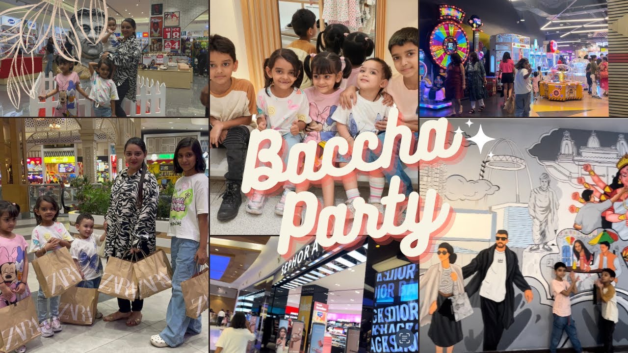 SOUTHCITY MALL WITH BACCHA PARTY | ZARA | EID SHOPPING #kolkata # ...