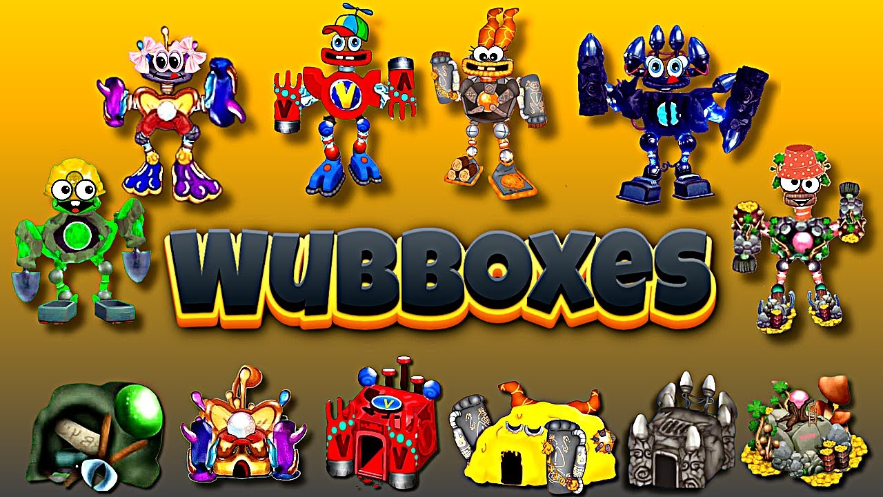 Wubboxes👉NEW Babies - EGGS - BOXES🎵Sounds And Animations(Fan Mode)"My ...