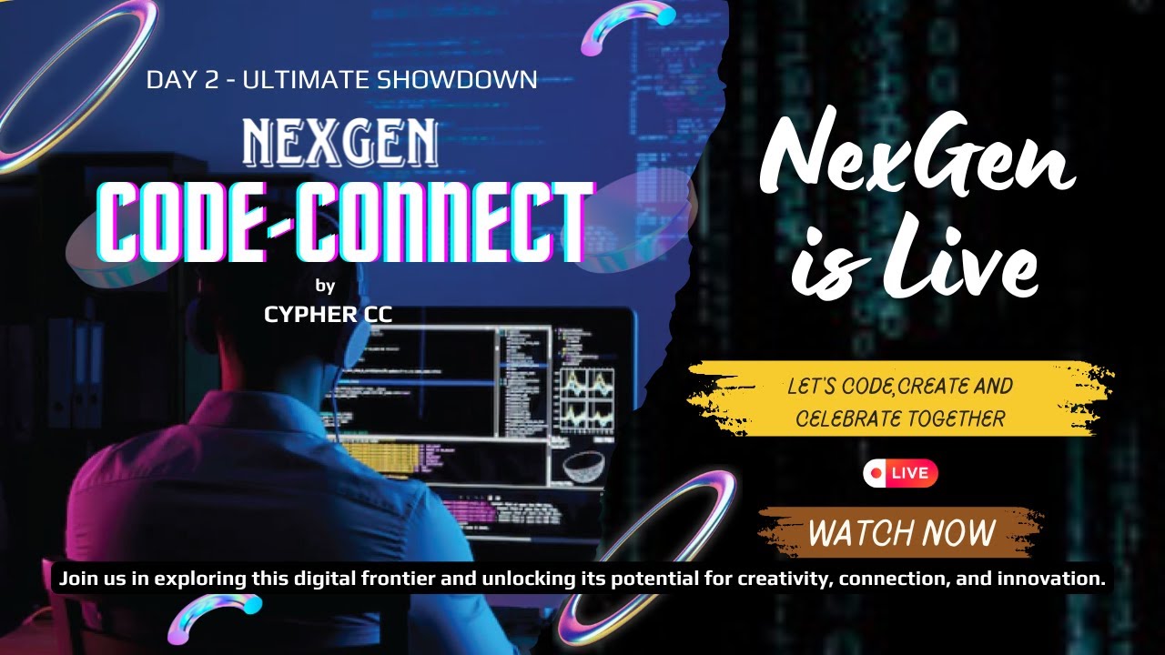 Code Connect | Day 2- Live Development |NexGen Cypher-cc🛑#nexgengm # ...
