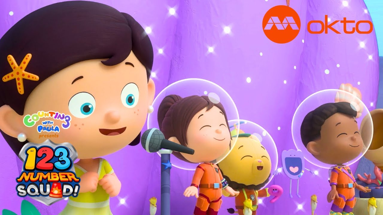 How do we get EVEN numbers of dancing SEAHORSES?! | 123 Number Squad ...