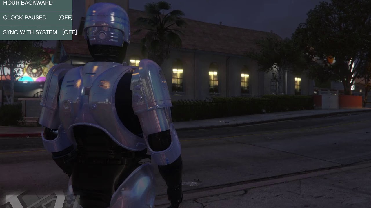 ROBOCOP IN Grand Theft Auto V - YouTube