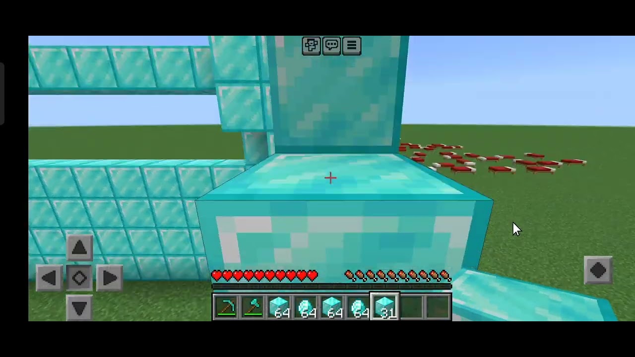 I Made a Diamond House in Minecraft - YouTube