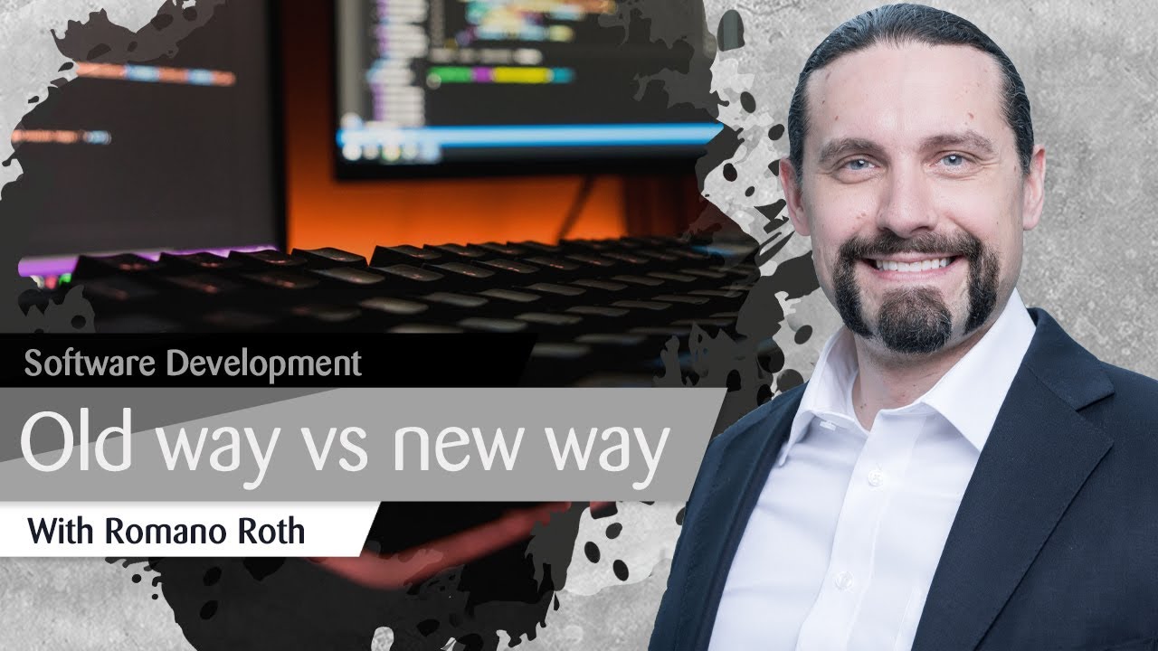 What is the old way and the new way of software development? - YouTube
