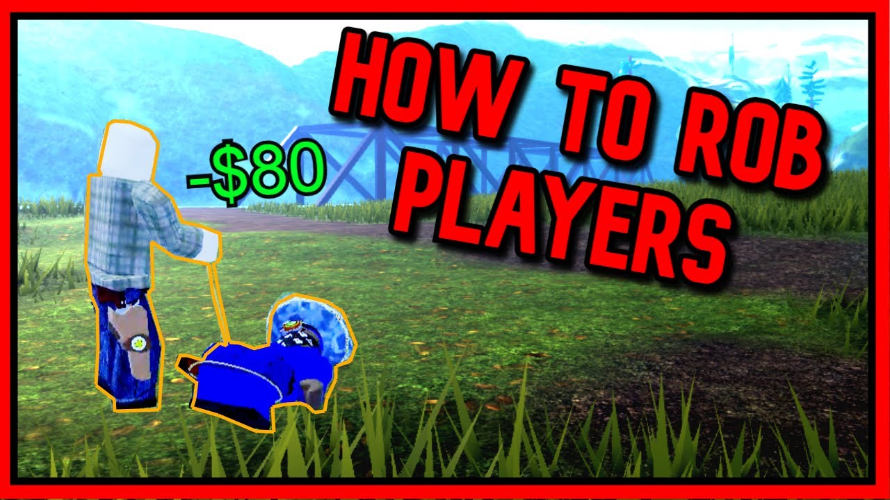 How To Rob Players |🤠Roblox The Wild West - YouTube