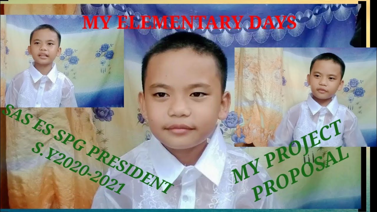 SPG Project Proposal of the President(Bon Shranel P. Tipacia) - YouTube