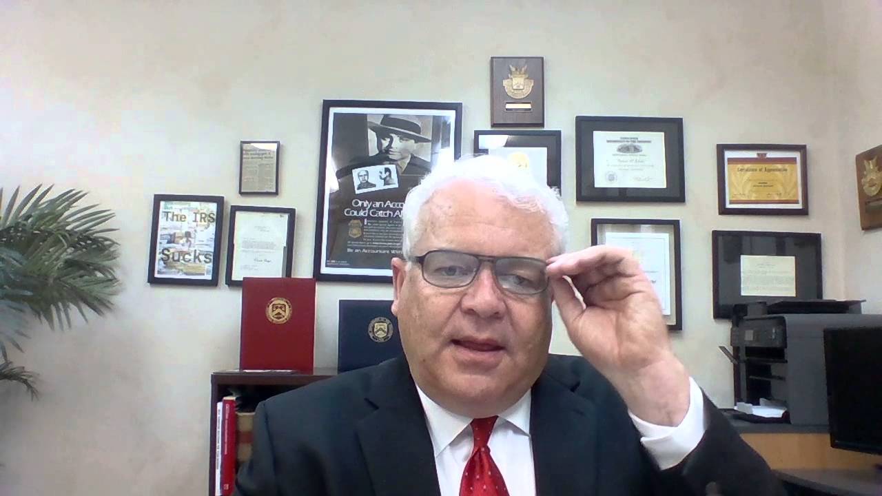 Richard Schickel - IRS Whistleblower - YouTube