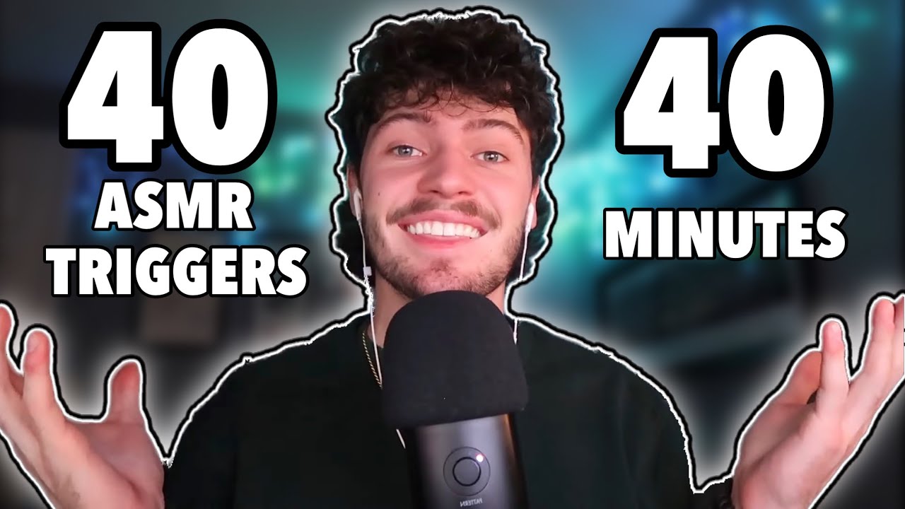 ASMR 40 Triggers in 40 Minutes - ALL of my Triggers! (tapping ...