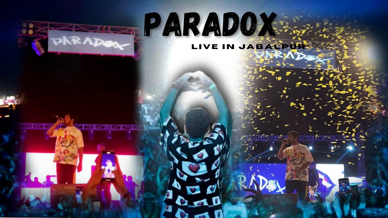 THE PARADOX CONCERT~Live In Jabalpur | Paradox New Album Reveal!💌 # ...