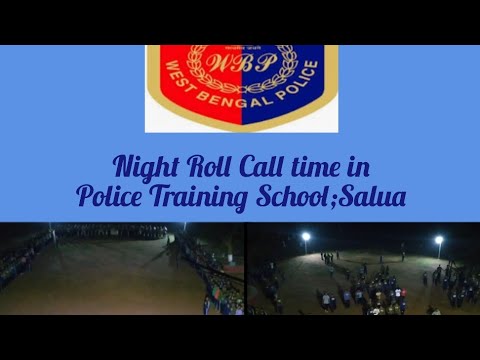 Night Roll Call time in Police Training School;Salua - YouTube