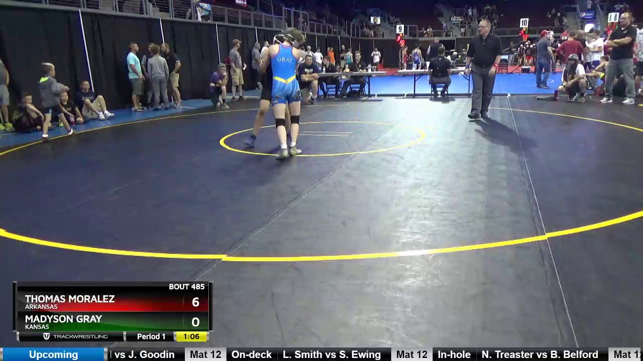 Schoolboy 125 Thomas Moralez Arkansas Vs Madyson Gray Kansas - YouTube