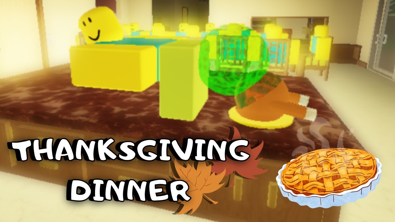 Noob Farts on Thanksgiving Dinner! (Roblox Animation) - YouTube