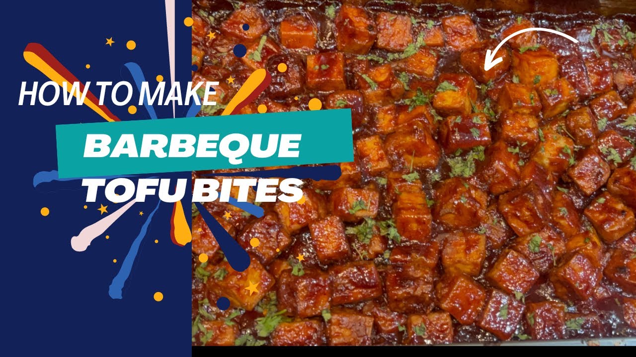 How To Make Barbecue Tofu Bites/Vegan/Plant-based/Homemade/Tofu Recipe ...