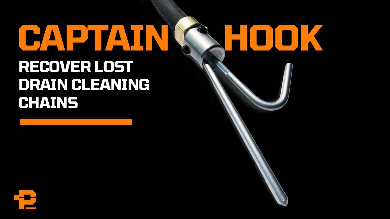 How to recover a lost drain cleaning chain with a flexible shaft - YouTube