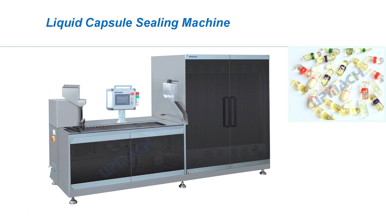 Liquid Capsule Sealing Machine - YouTube