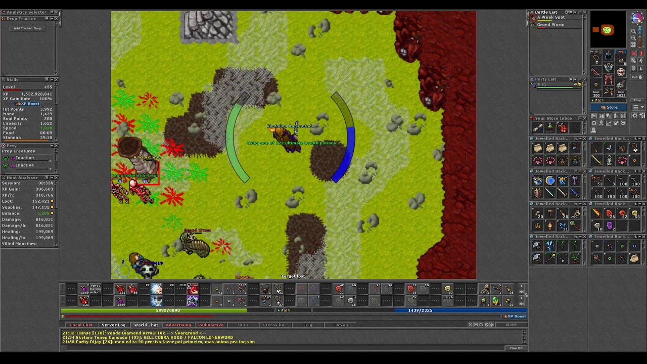 EK + ED - The Pale Worm em dois players - YouTube