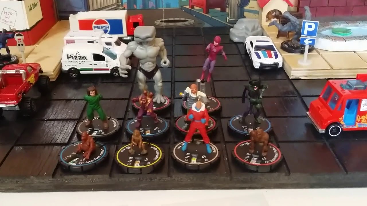 Heroclix: Old REV Character Cards - YouTube