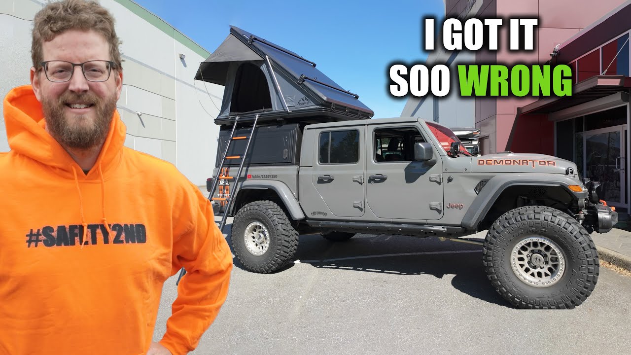 Biggest Problem With My Jeep Gladiator Fixed *LONG DAY* - YouTube