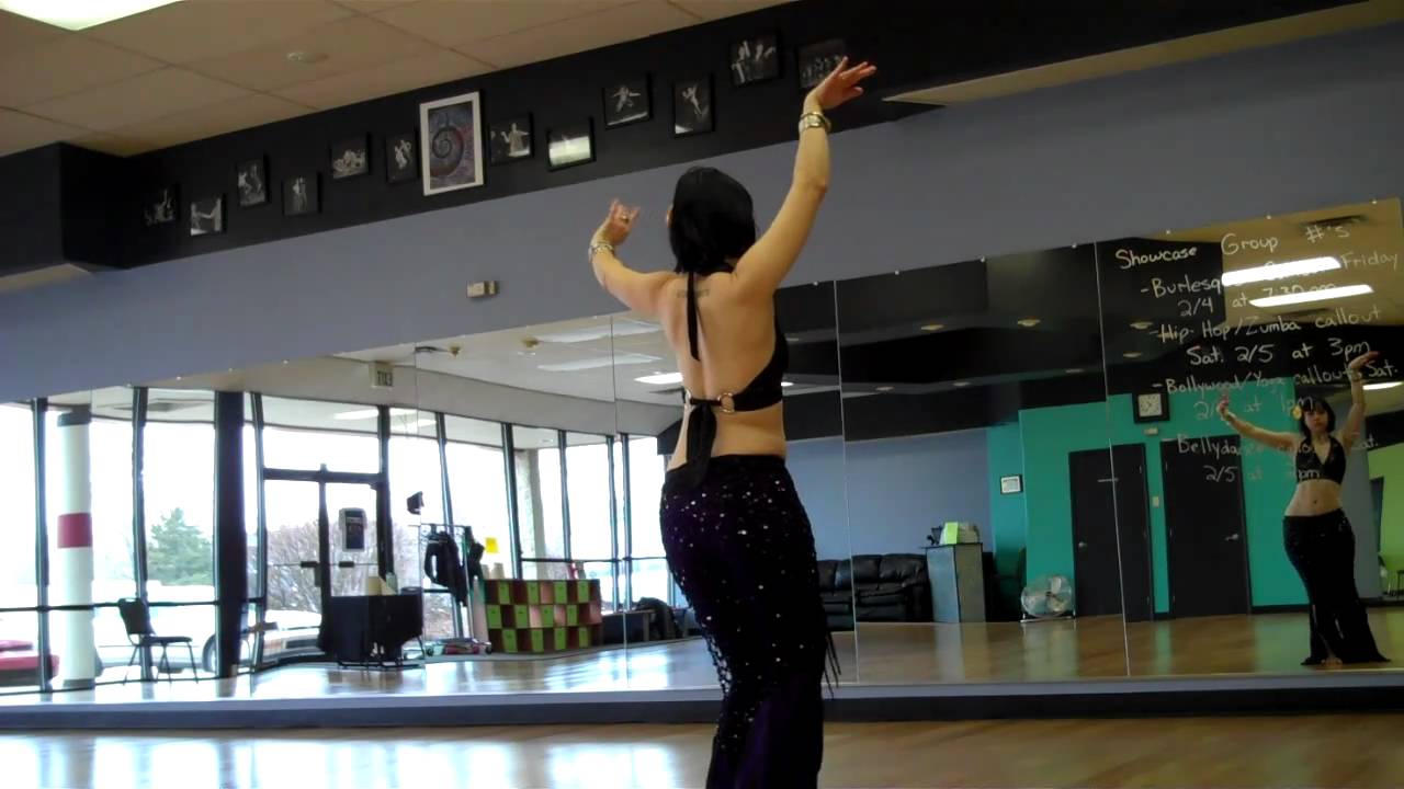 Jeana's Belly Dance Practice Session (Structured Improvisation) - YouTube