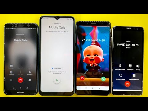 Calls on Crazy Phones Huawei Y6 prime, Poco C40, Redmi Note 5, Samsung Galaxy A8 - YouTube