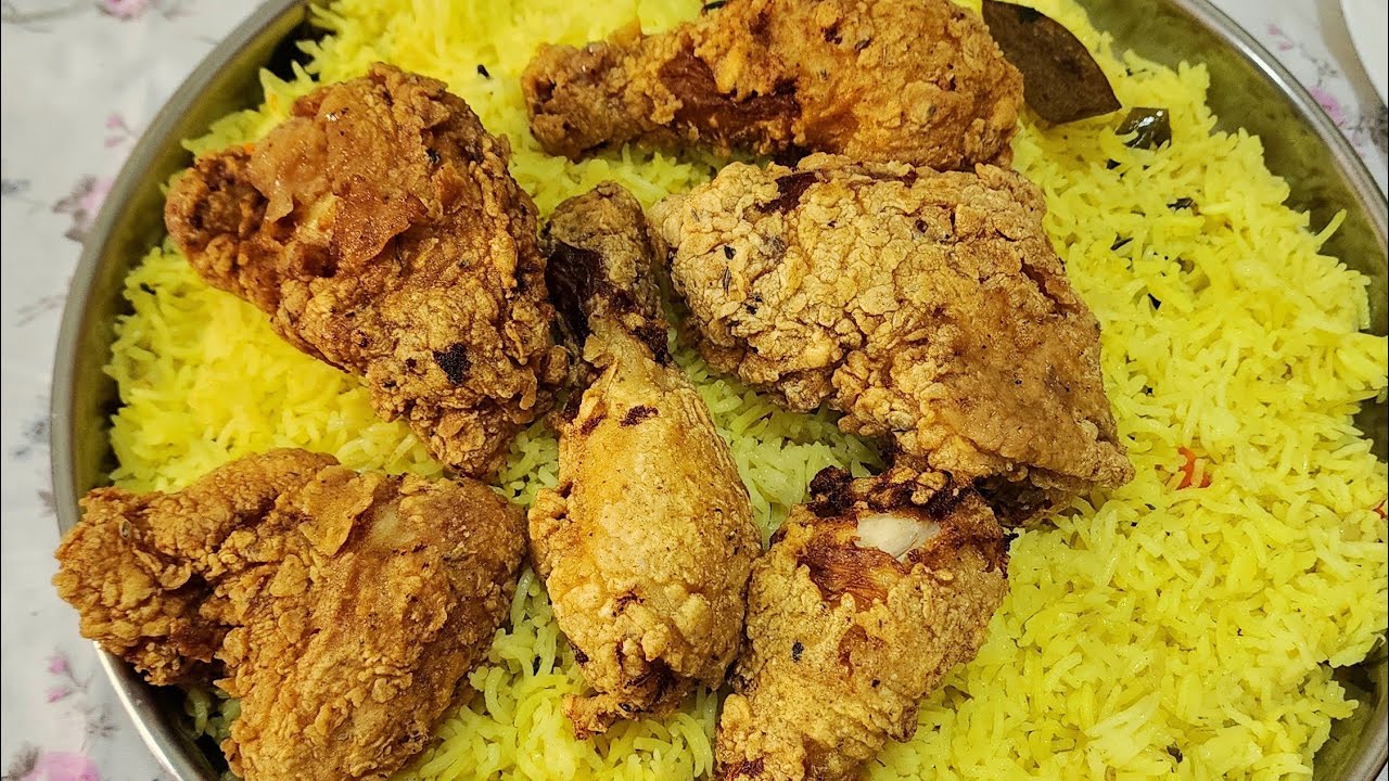 Dinner PARTY VLOG / KFC style chicken / Broasted Biryani / Coleslaw ...