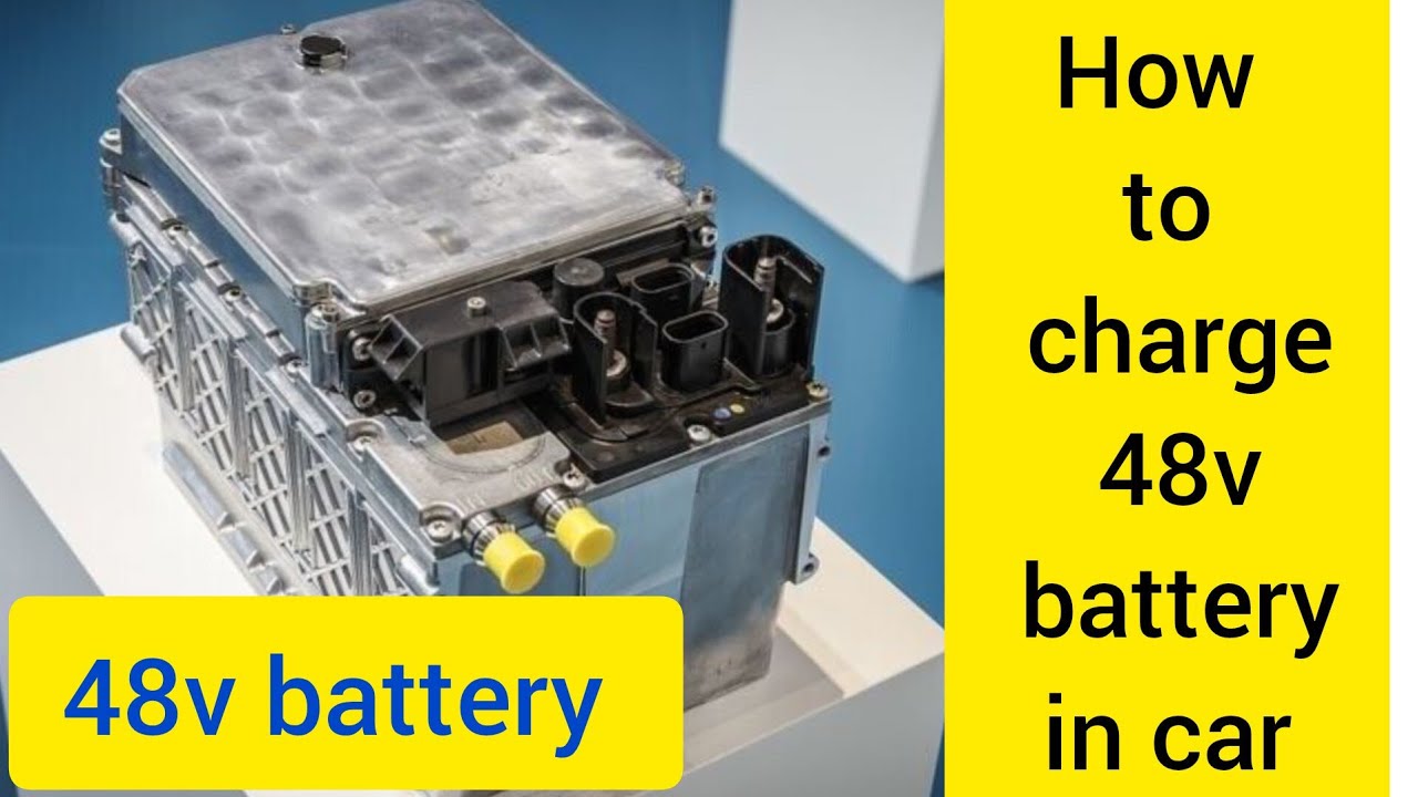 How to charge 48v battery - YouTube