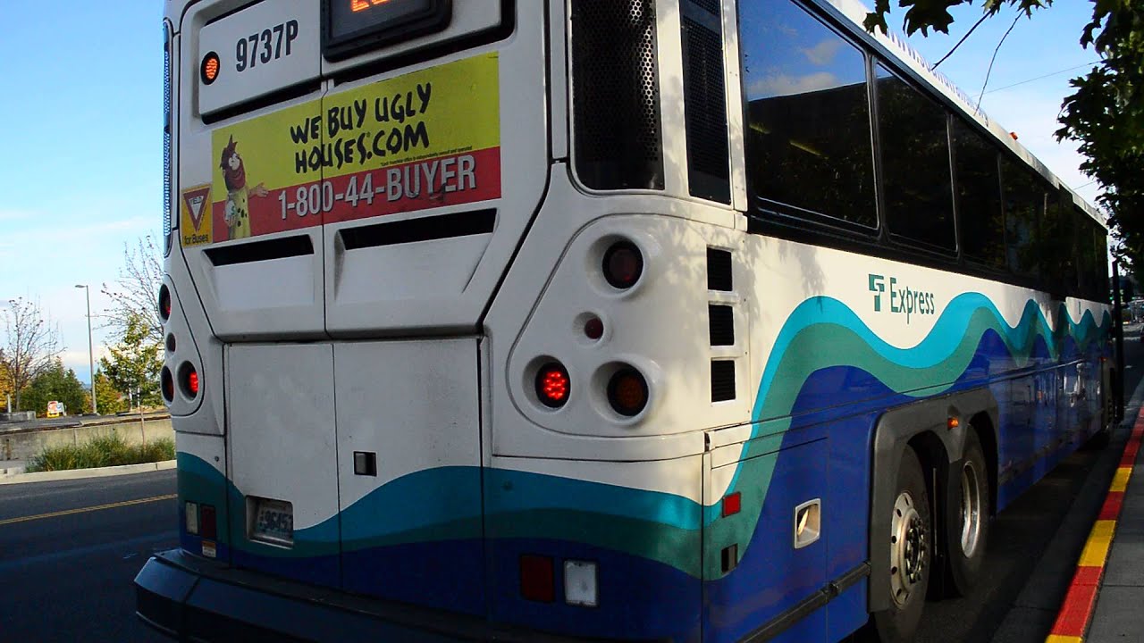 Sound Transit 2010 MCI D4500CL 9737 On The 594 @ Pacific Avenue & South ...