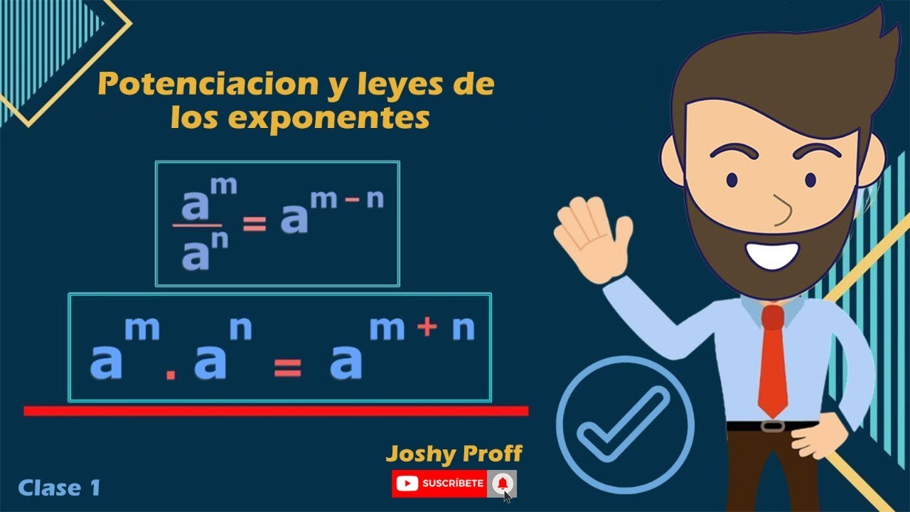 Propiedades de los exponentes - YouTube