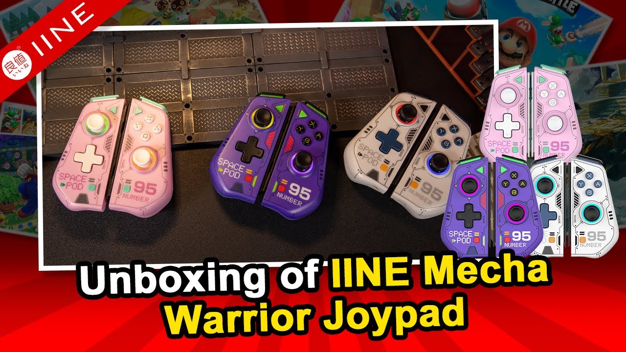 Unboxing the Ultimate Mecha Warrior Joypad – Which colors is your ...