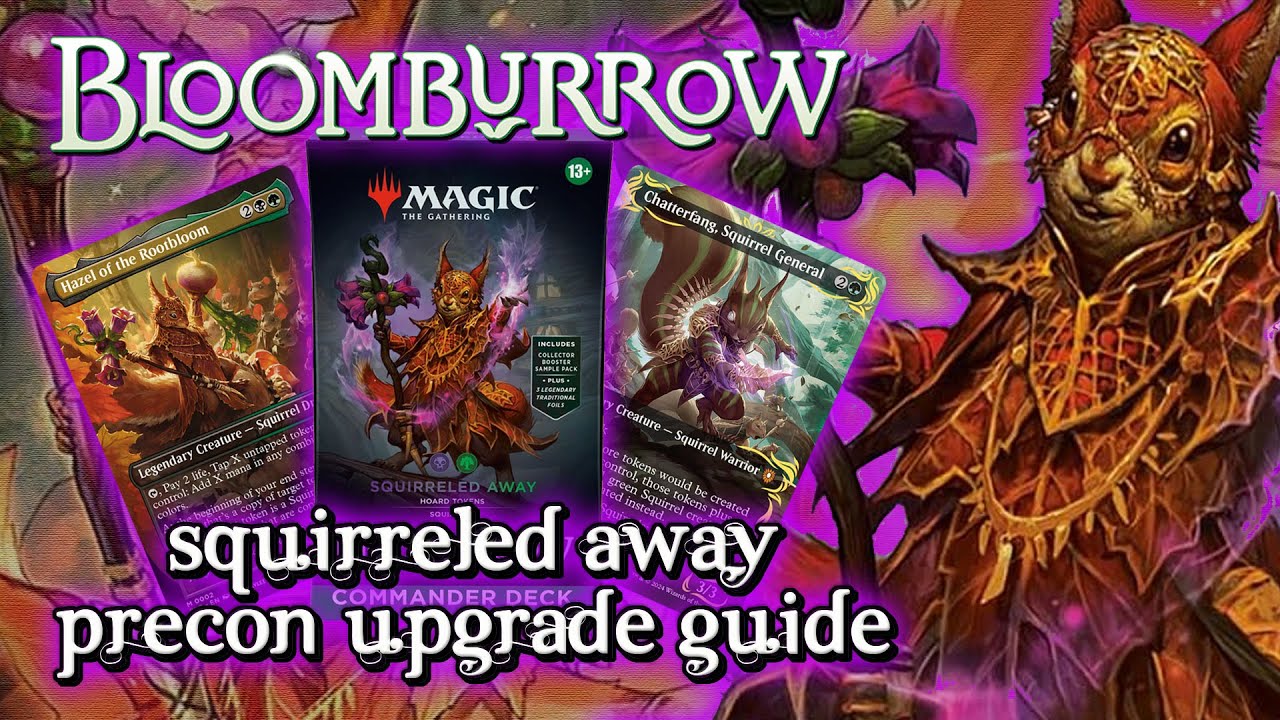 Squirreled Away Commander Precon Upgrade Guide! - YouTube