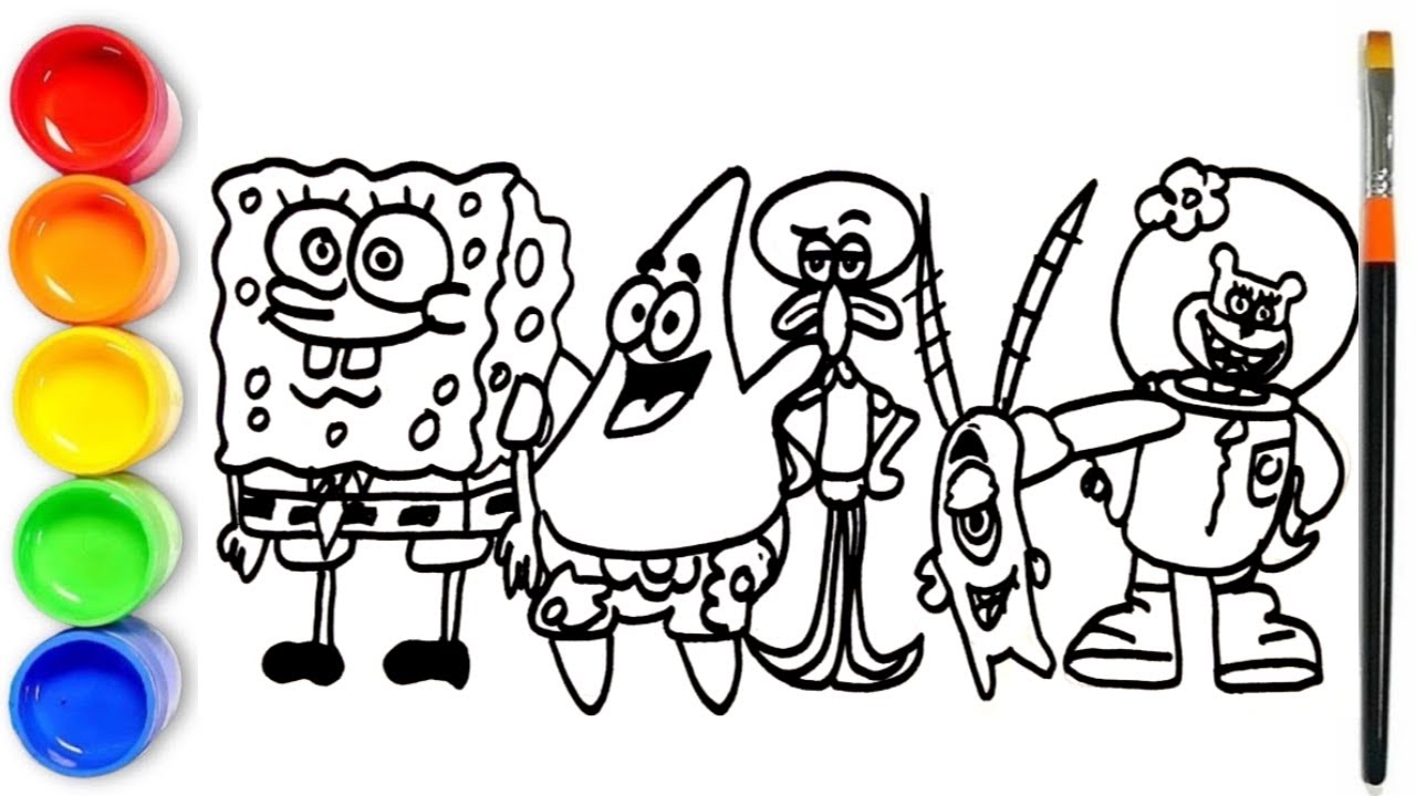 Spongebob Squarepants Drawing | Drawing Spongebob | Spongebob ...
