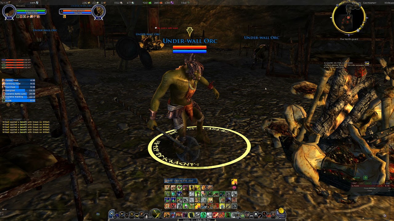 Lotro - A Hobbit Burglar at The East Wall - Beneath the Earth quests ...