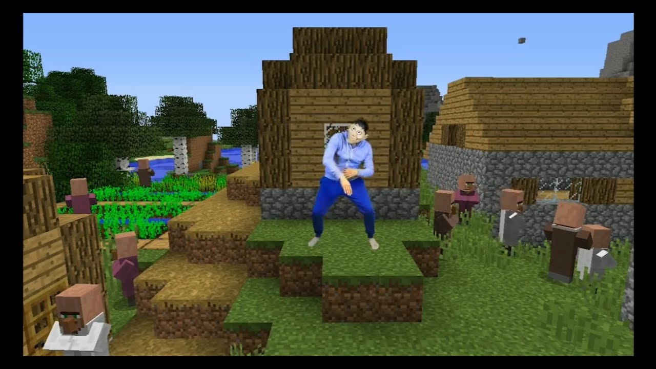 REALISTIC MINECRAFT IN REAL LIFE- GOES VIRAL STEVE - YouTube