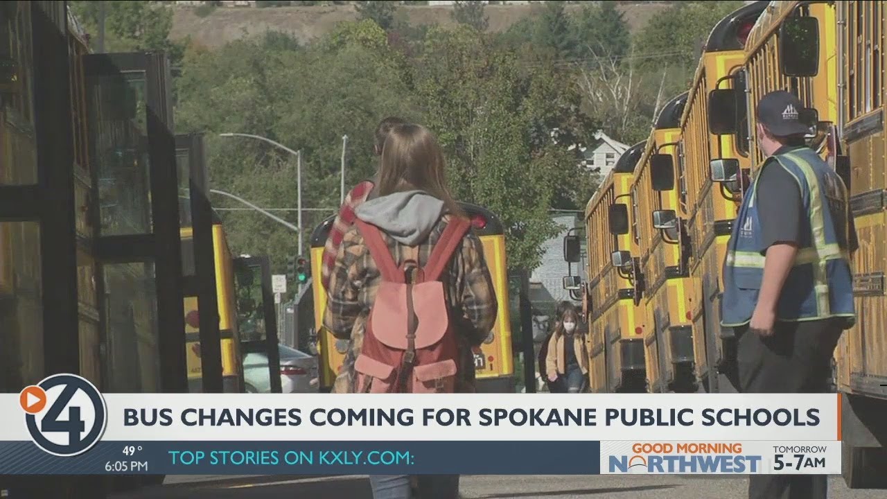 Changes could be coming soon to Spokane Public Schools bus routes - YouTube