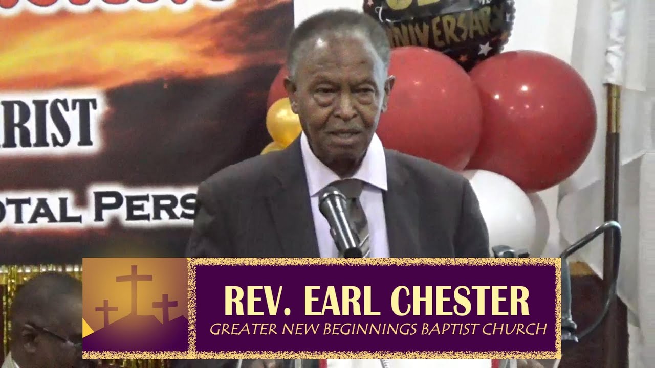 63rd Anniversary service - Rev. Earl Chester (Guest Preacher) - YouTube