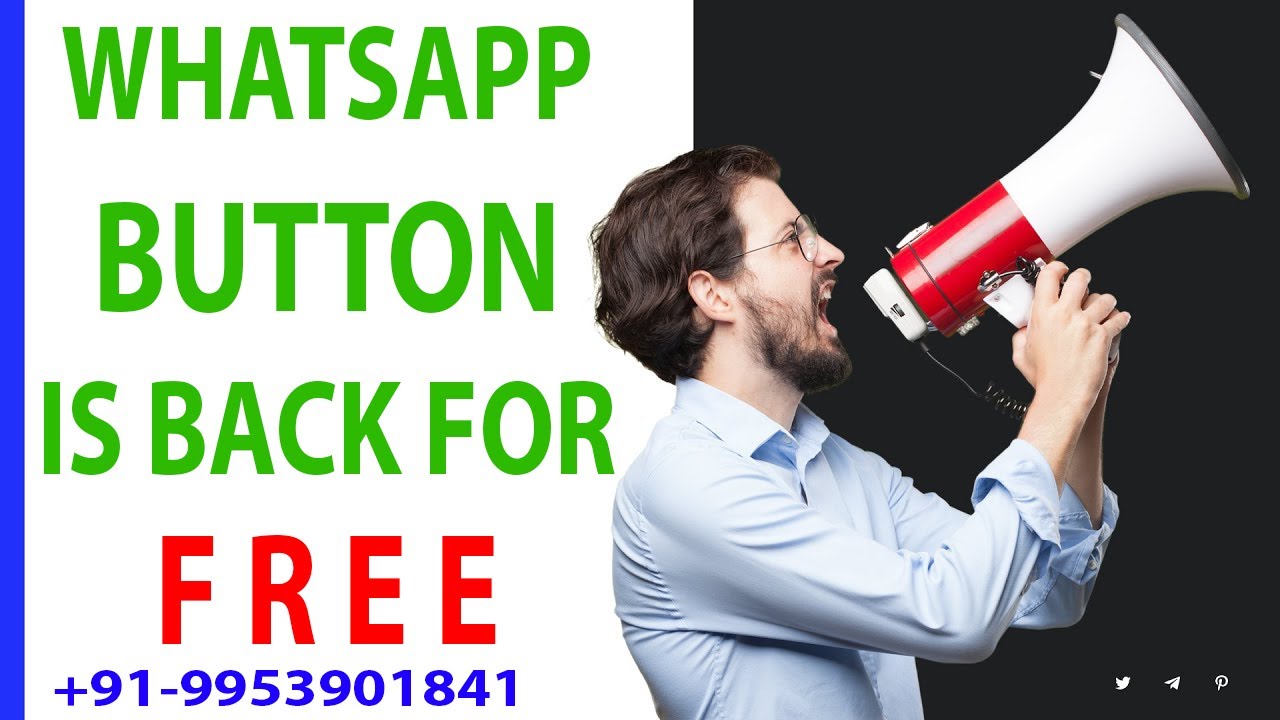 Whatsapp Buttons Returned FREE Without Official API Now Send Unlimited ...