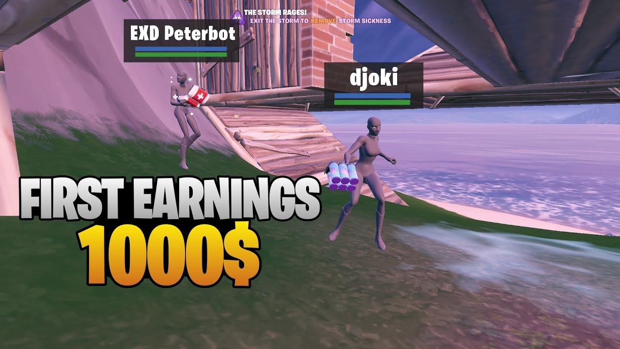 How I Got My First Earnings (250$) 🏆 Chapter 5 Season 4 - YouTube