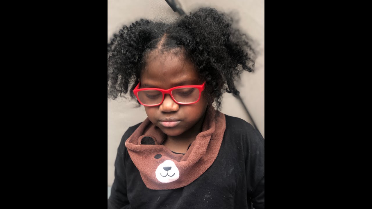 Combing out Kamis hair😮 She’s tender headed. #specialneeds #tenderhead ...